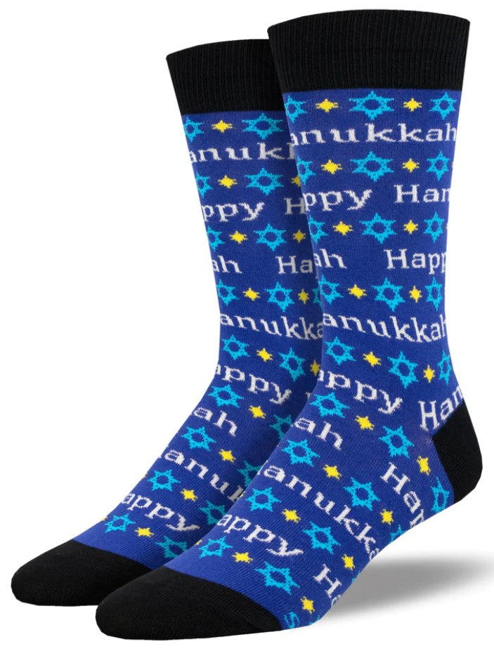 Socksmith Happy Hanukkah - Little's Shoes – Littles Shoes