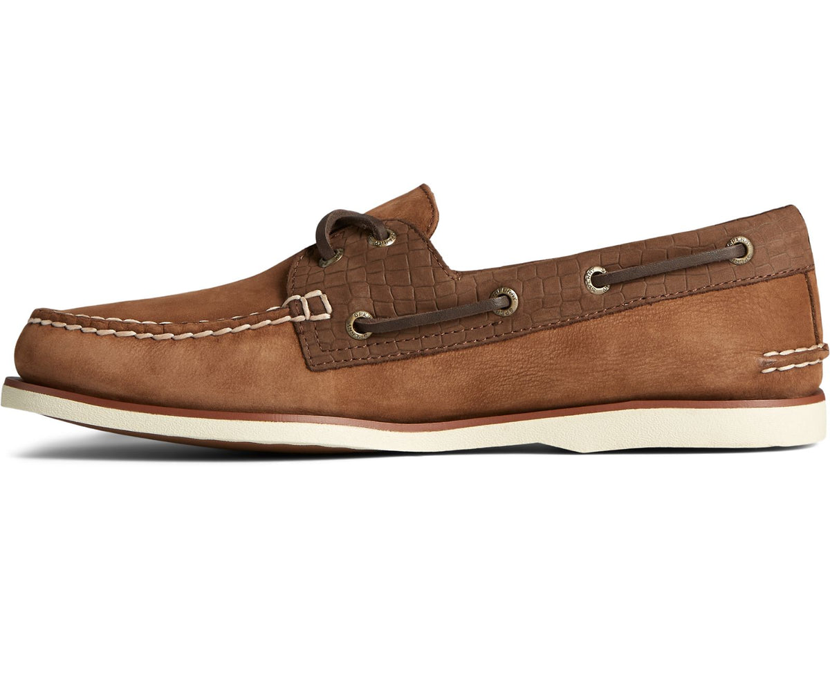 Sperry Gold Cup Authentic Original 2-Eye Croc - Little's Shoes ...